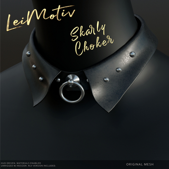 Second Life Marketplace - ~[LeiMotiv] DEMO Skarly Choker . (unrigged) . // ADD ME